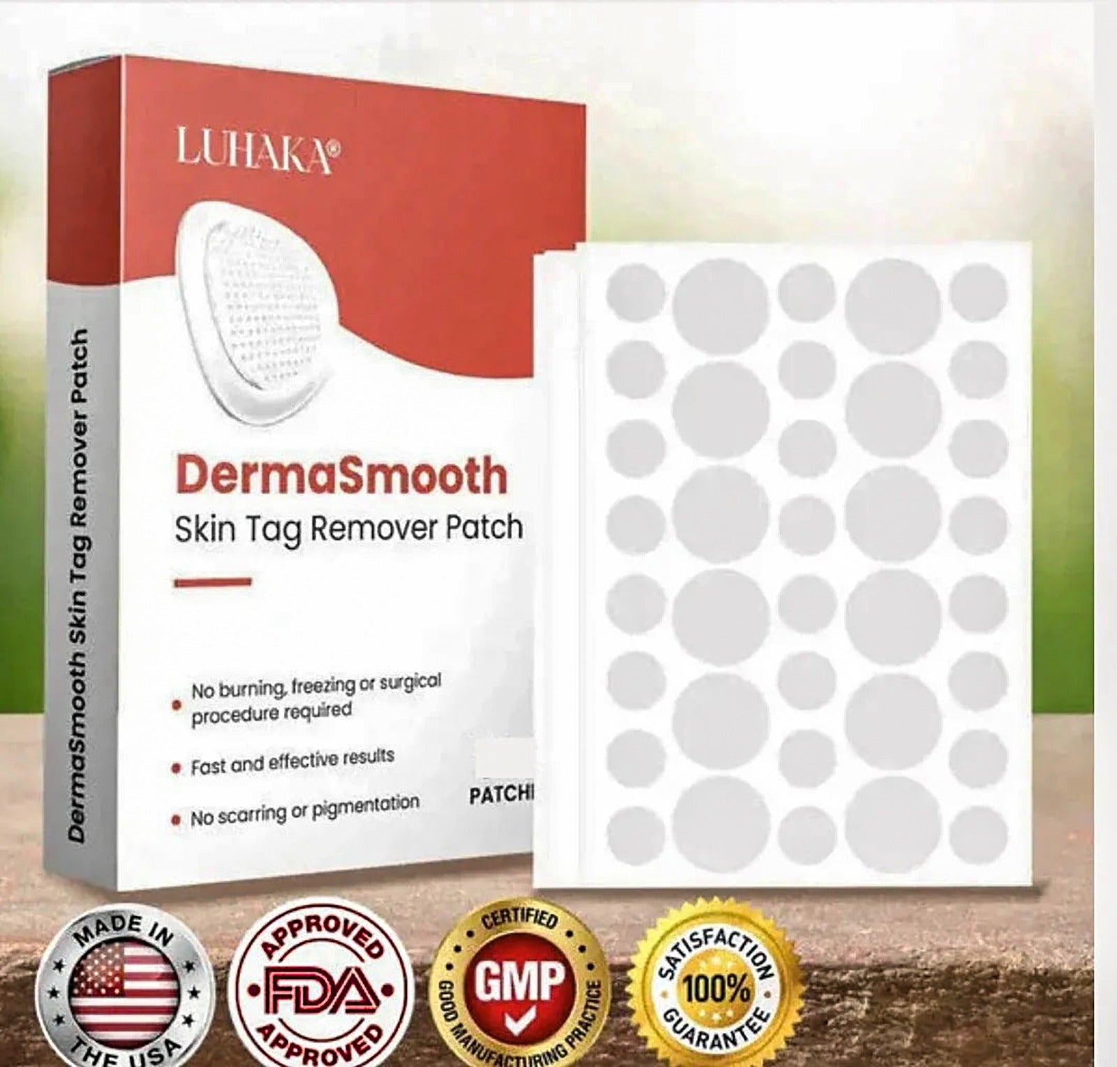 Derma Smooth Skin Tag Removal Patch - 72 Patches – Vibella.pk